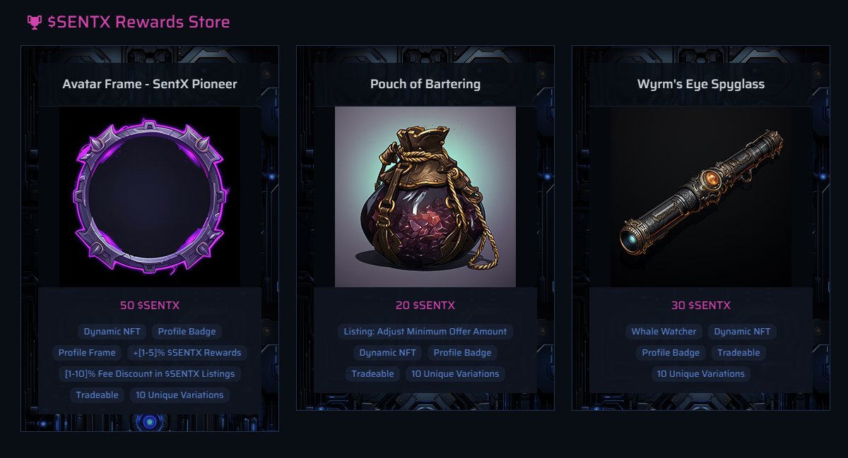 SentX - Hedera NFT Marketplace - HBAR