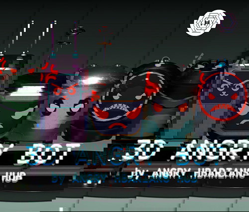 3D Angry Bot - HBAR NFT Mint - Hedera Launchpad - SentX